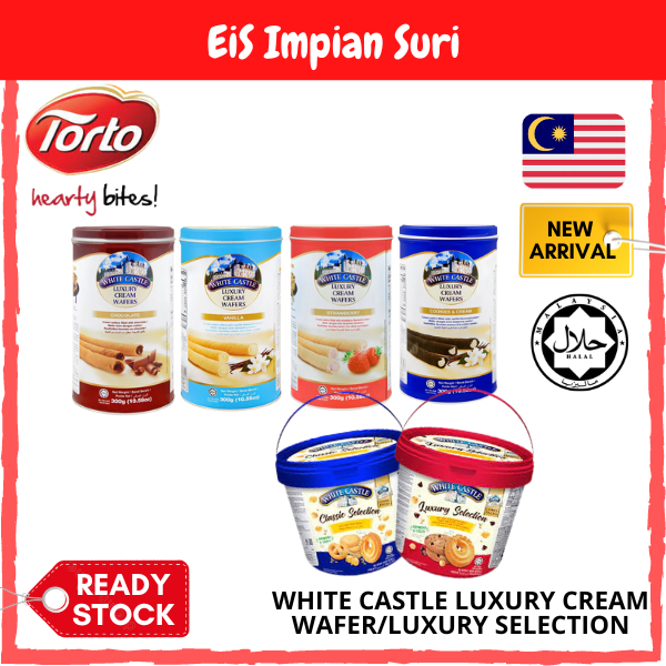 (Ready Stock!!)White Castle Luxury Cream Wafer 300g/Classic/Luxury ...
