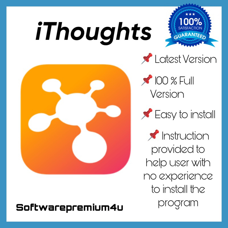 🔥【Win/Mac】🔥 iThoughts 6.4 | 9.3 (2023) | Mind Map | Shopee Malaysia