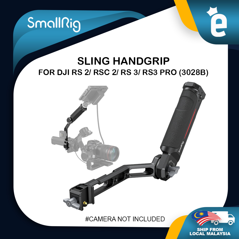 SmallRig 3028B Sling Dual Handgrip /Monitor Mount/NATO Clamp Accessory ...