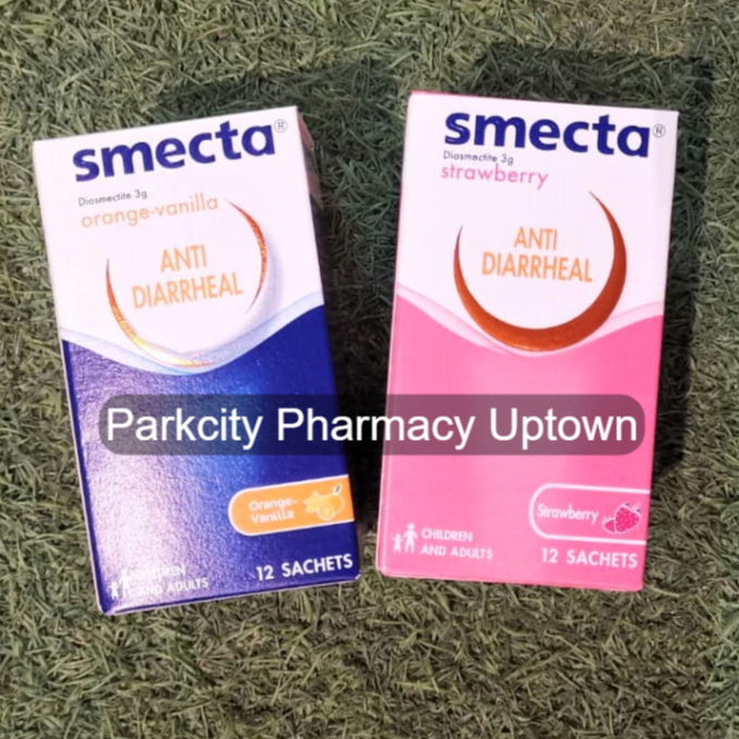 Smecta Powders Flavoured Sachets 12s - Orange & Vanilla / Strawberry ...