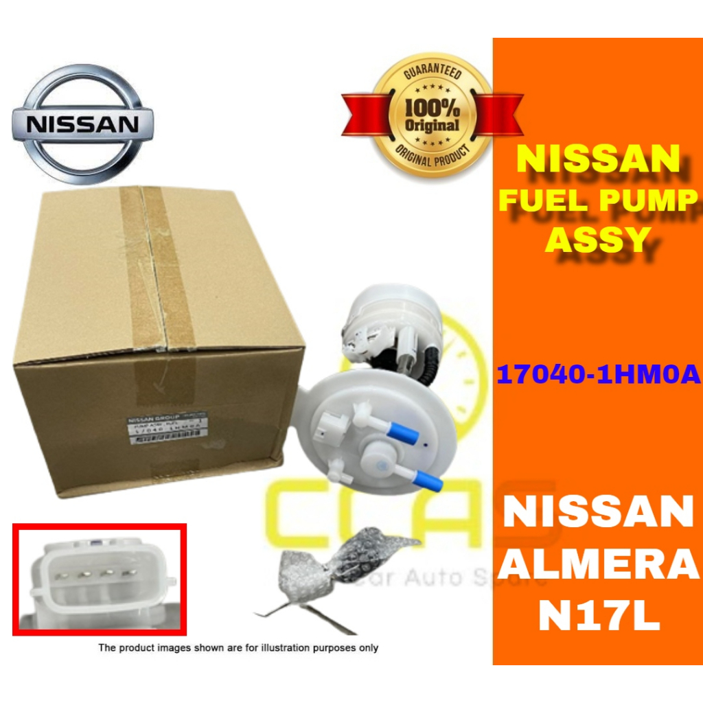 100% ORIGINAL NISSAN ALMERA N17L FUEL PUMP ASSY17040-1HM0A ORIGINAL ...