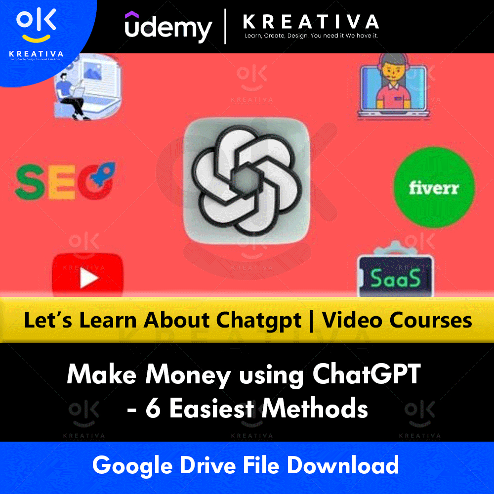 Chatgpt Video Course-Make Money using ChatGPT - 6 Easiest Methods | Learn Chatgpt course ...