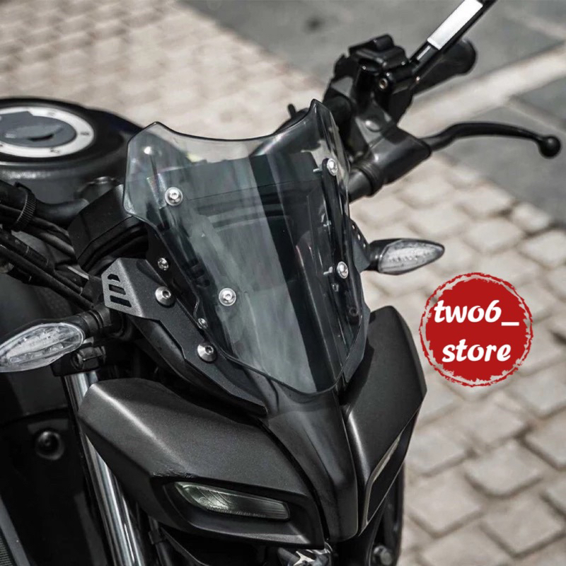 Yamaha MT15 windshield MT-15 visor MT 15 windscreen iron thailand ...