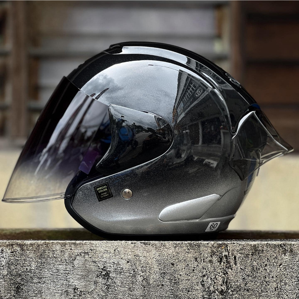 ARC Ritz 2 Tone Special Colour Helmet 2 Tone Visor Spoiler | Shopee ...