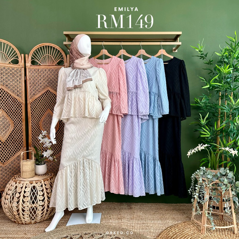 EMILYA BY BUTIK ORKED.CO | Shopee Malaysia