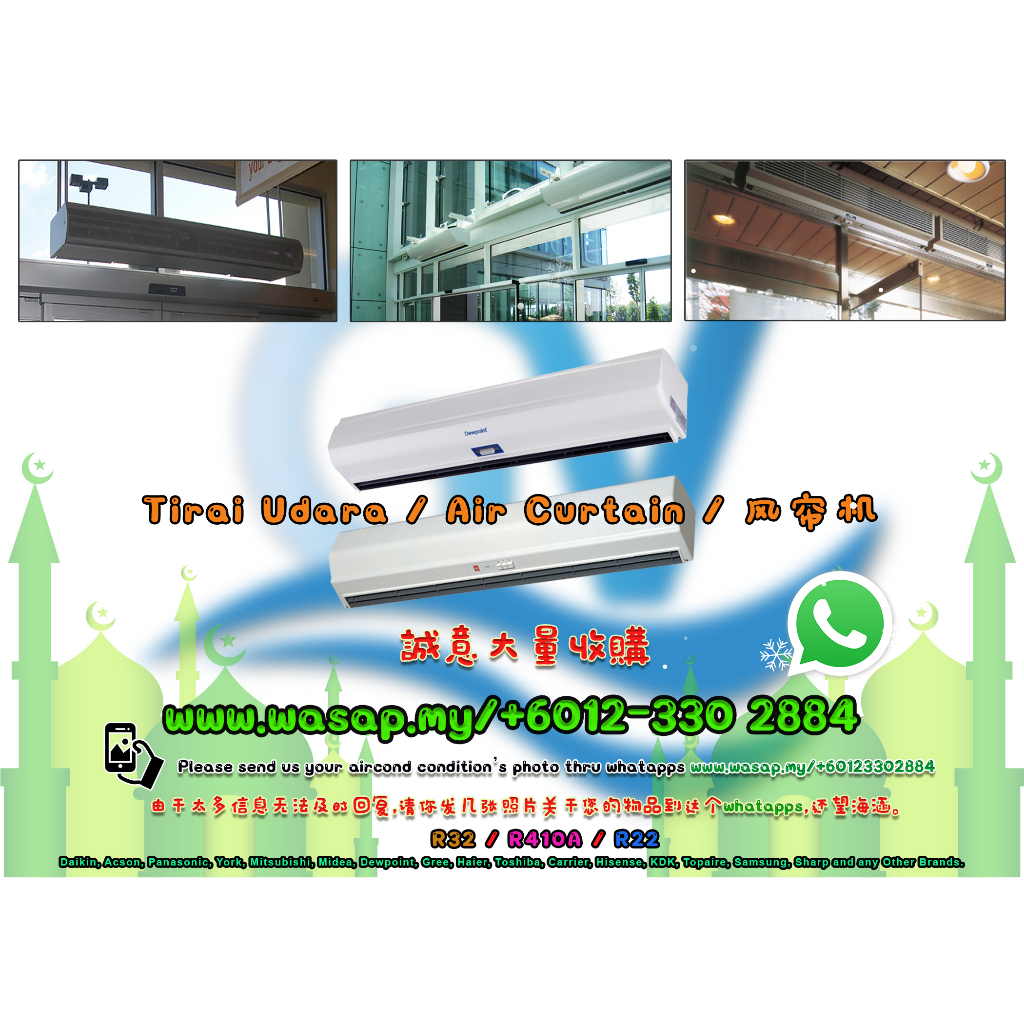 [WTB] Beli Penghawa Dingin Terpakai / Trade-in Used Aircond / Wall Mounted / Cassette Expose ...