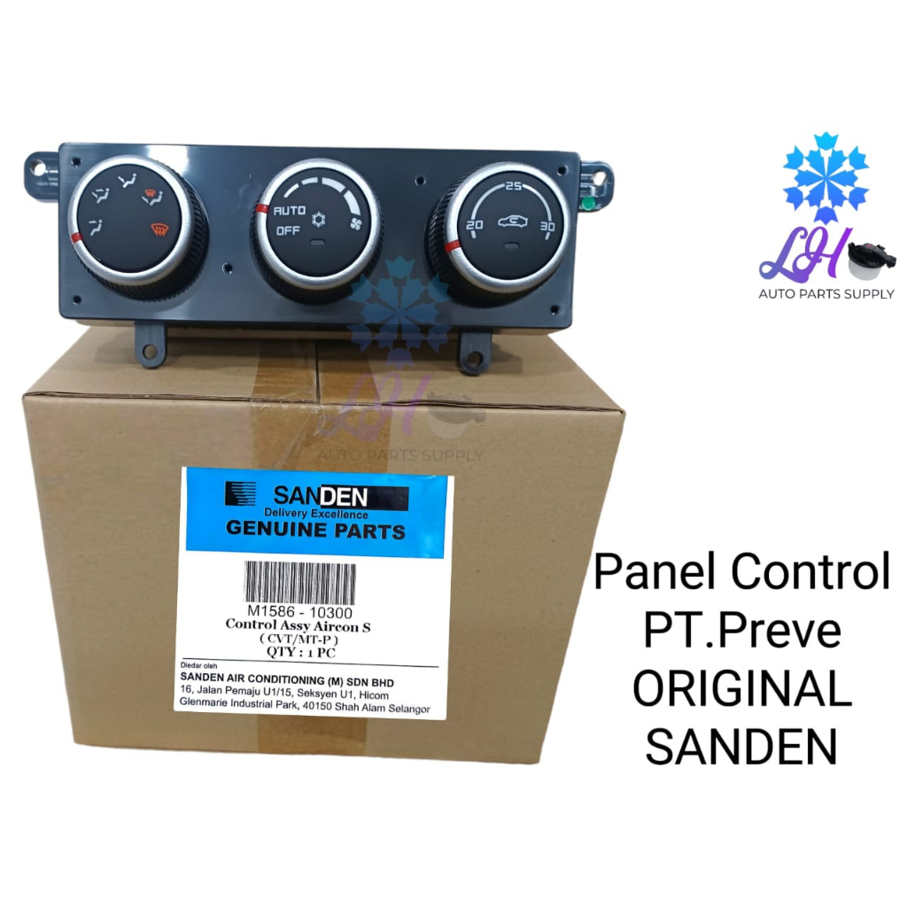 ORIGINAL SANDEN (M1586-10300) Aircond Switch Panel Control Proton Preve ...