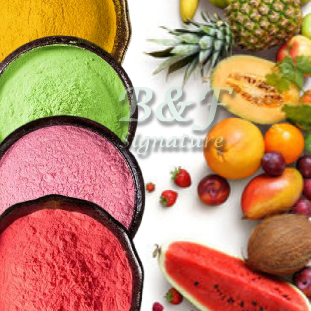 Fruit Powder 60G - 500G WHOLESALE orange lychee strawberry 🍓 mango 🥭 ...