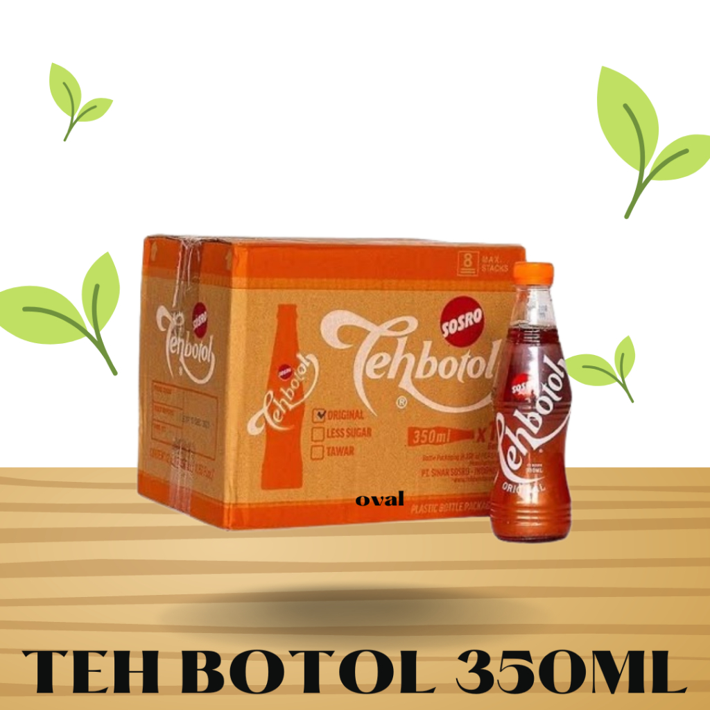 TEH BOTOL SOSRO 350ML (1 CTN) | Shopee Malaysia