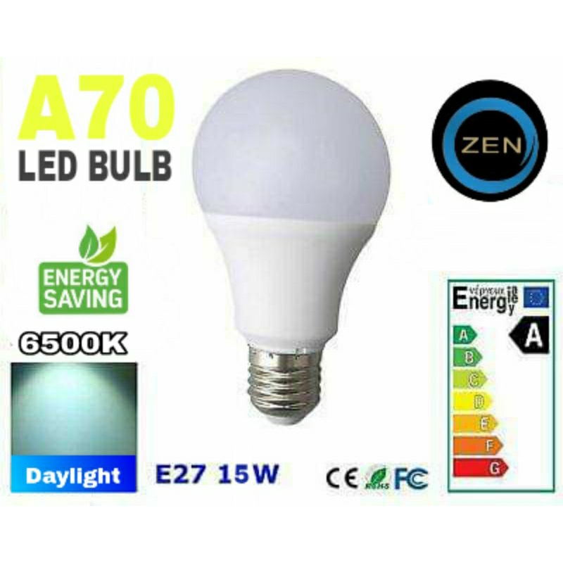 ZEN LED Bulb E27 (15W) Mentol LED Rumah White DayLight Mentol Lampu ...