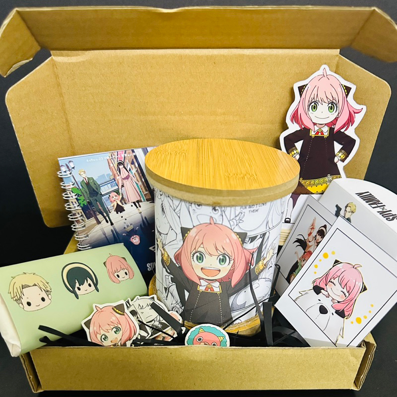 Anya Spy x Family Gift Box Surprise Box Night Lamp Desk Lam Handmade ...