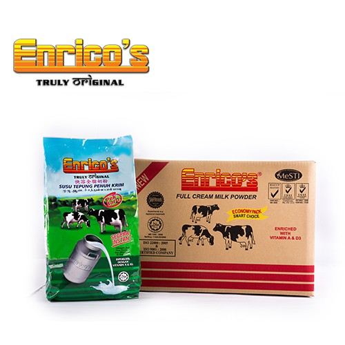Enrico's Full Cream Milk Powder/Susu Tepung Penuh Krim 300gm/550gm/900gm | Shopee Malaysia