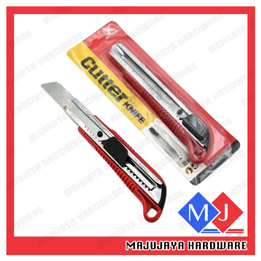 HAIXIN Utility Knife Cutter Cutter Blade Cutter Knife Pisau Pemotong ...