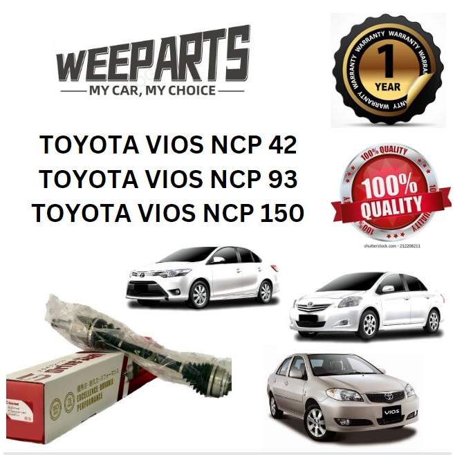 TOYOTA VIOS NCP 42 / NCP 93 / NCP 150 SAIKO DRIVE SHAFT | Shopee Malaysia
