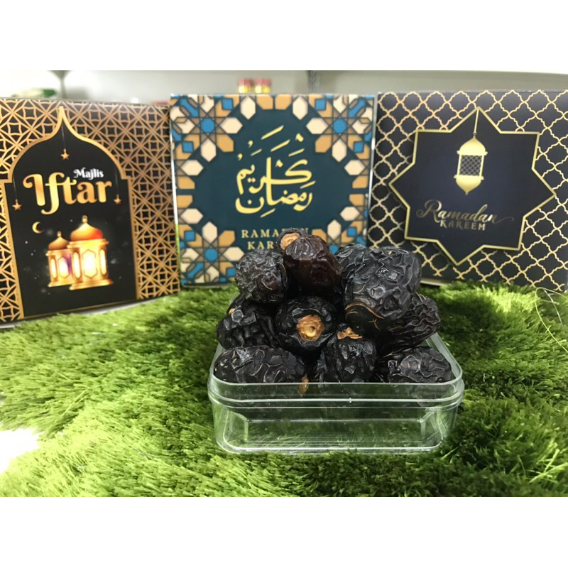 Gift Box Ramadhan Kurma AJWA AA 150g for doorgift box | Shopee Malaysia