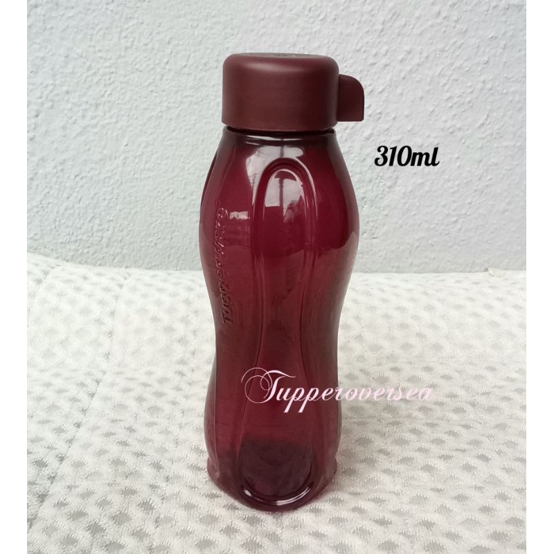 [ New Colour ] Tupperware Giant Eco Bottle 2L / 310ml - Maroon / Dark ...