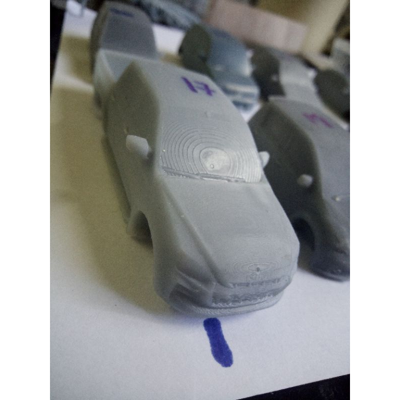 scrap/ defect miniature diorama car suitable for junk yard/ scrap 1/64 ...