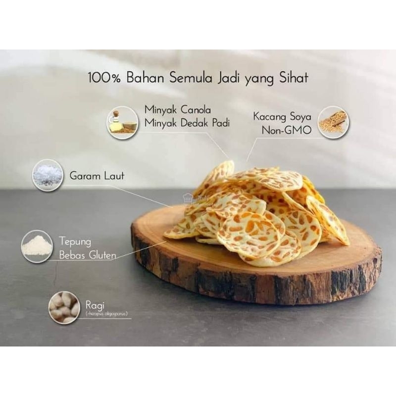 Kerepek Tempe Rangup Crunchy | Shopee Malaysia