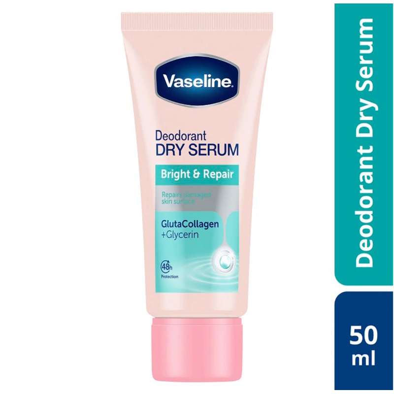 Vaseline Bright & Repair deo serum ultra bright & repair 50ml | Shopee ...