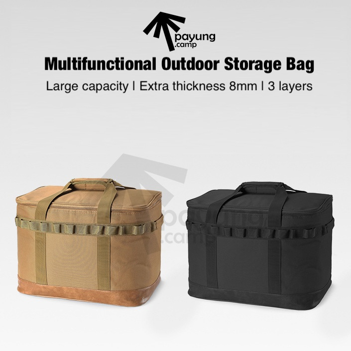 PAYUNG.CAMP Outdoor handbag anti-collision storage box camping ...