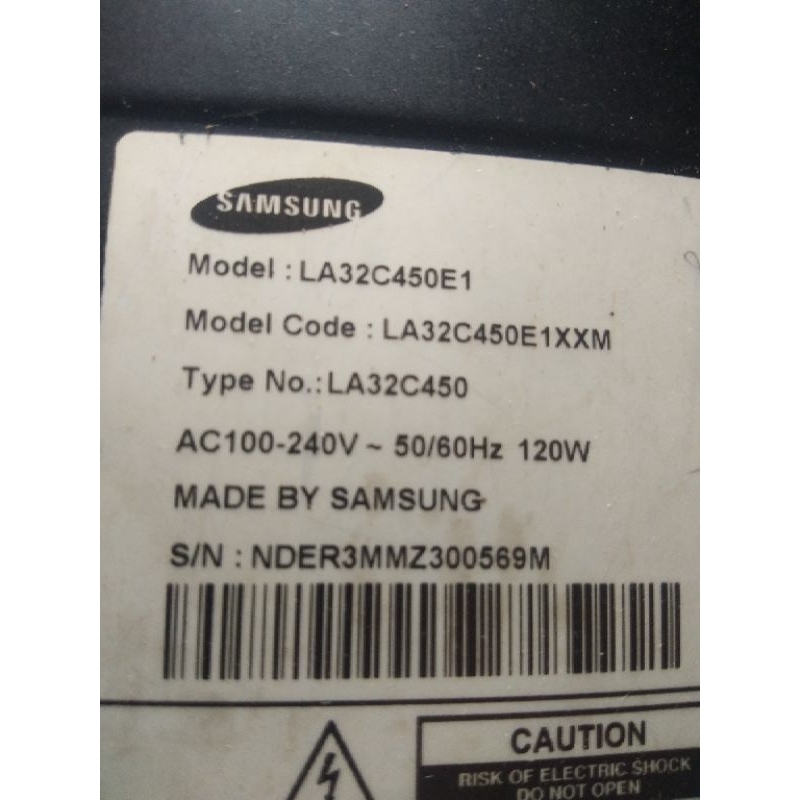 SAMSUNG LA32C450E1 (SPARE PART) | Shopee Malaysia