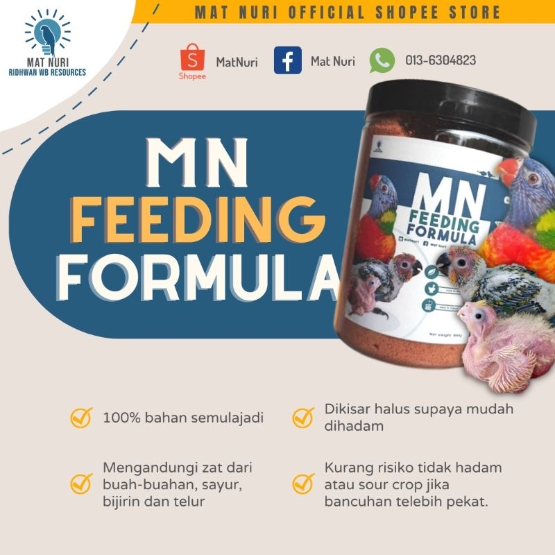 MN FEEDING FORMULA ORIGINAL / MAT NURI feeding formula / makanan anak ...
