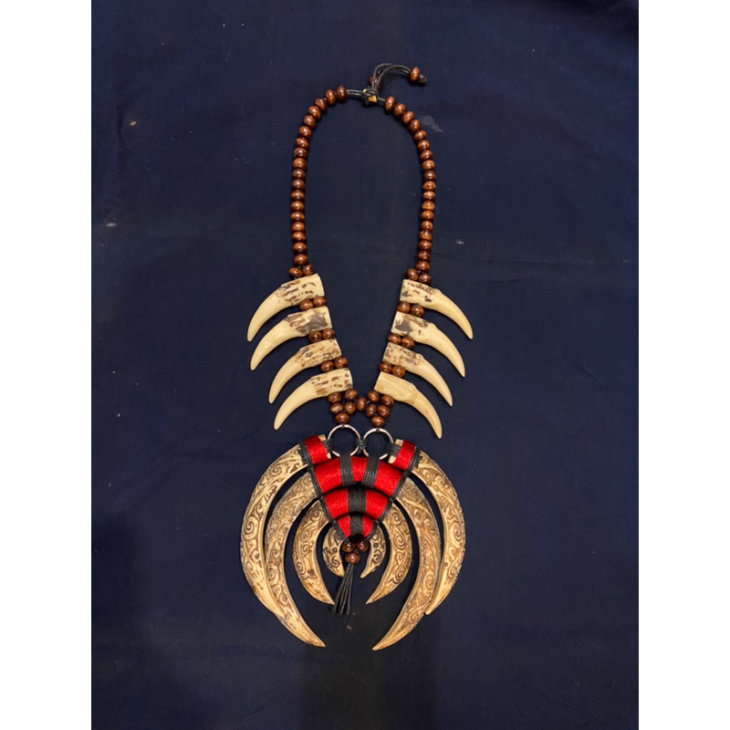 Fn01# Sarawak most famous Traditional Ethnic necklace Costume accessory ...