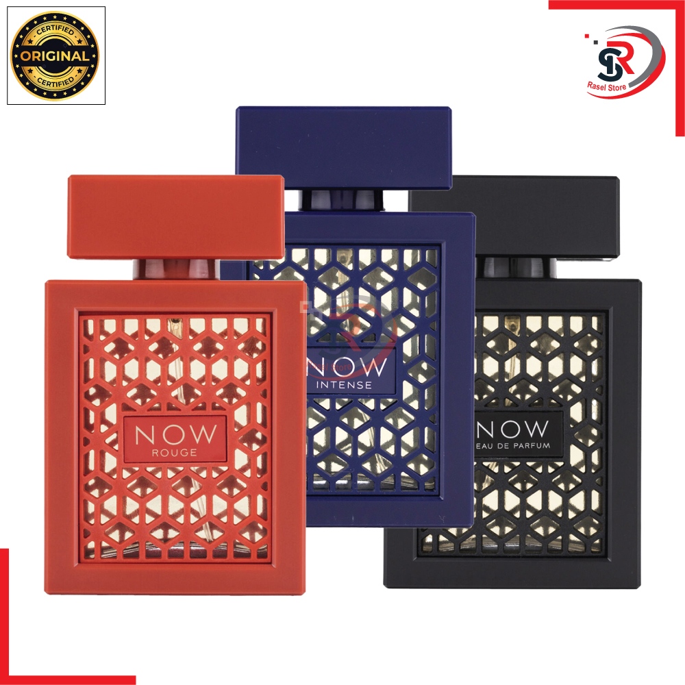 RAVE NOW / RAVE NOW INTENSE / RAVE NOW ROUGE PERFUME FOR WOMEN 100 ML ...