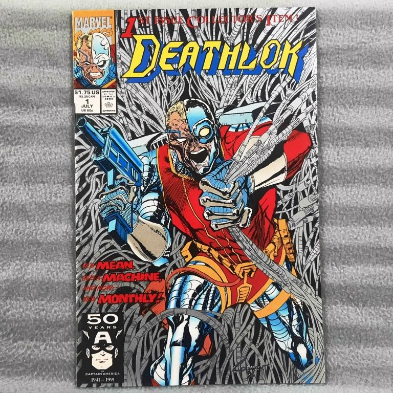 Deathlok #1 (Marvel Comics) FIRST Issue (Denys Cowan, Dwayne McDuffie ...