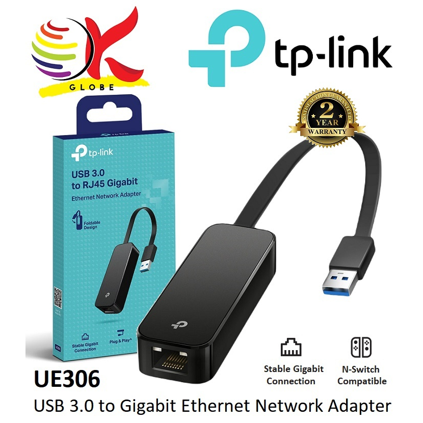 TP-LINK TL-UE200 / UE330 / UE300C / UC400 / UE306 USB 3.0 OTG CONVERTER TO GIGABIT ETHERNET ...