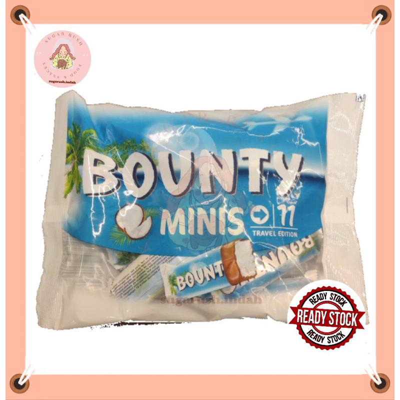 Bounty Minis Bag 333g Chocolate | Shopee Malaysia