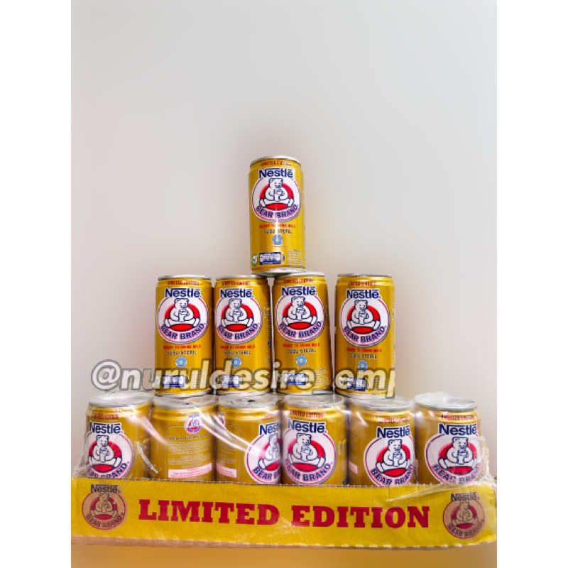 (New Packaging)🔥bear band Gold (Limited Edition) 🔥1 carton 30 Tin X ...