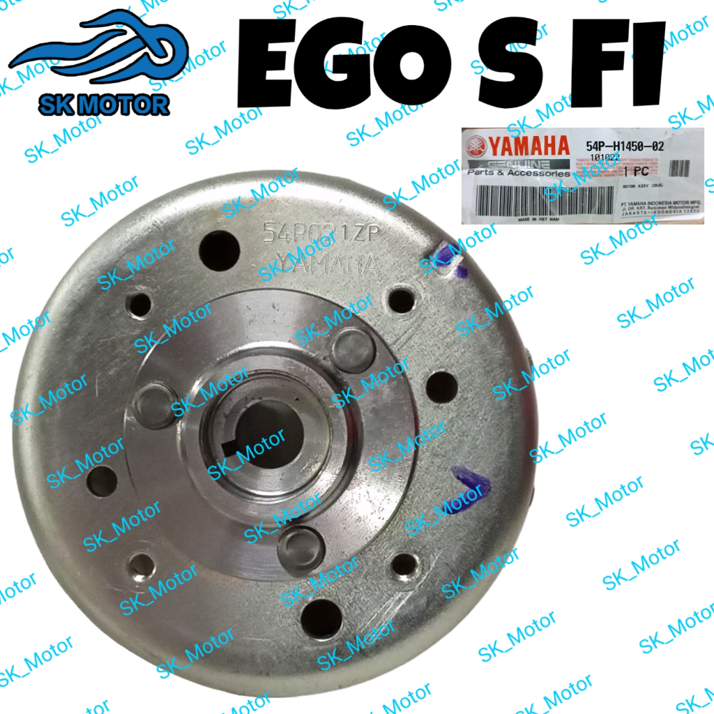 Yamaha EGO S FI Original Magnet Magneto Rotor Flywheel Magnet Coil 54P ...