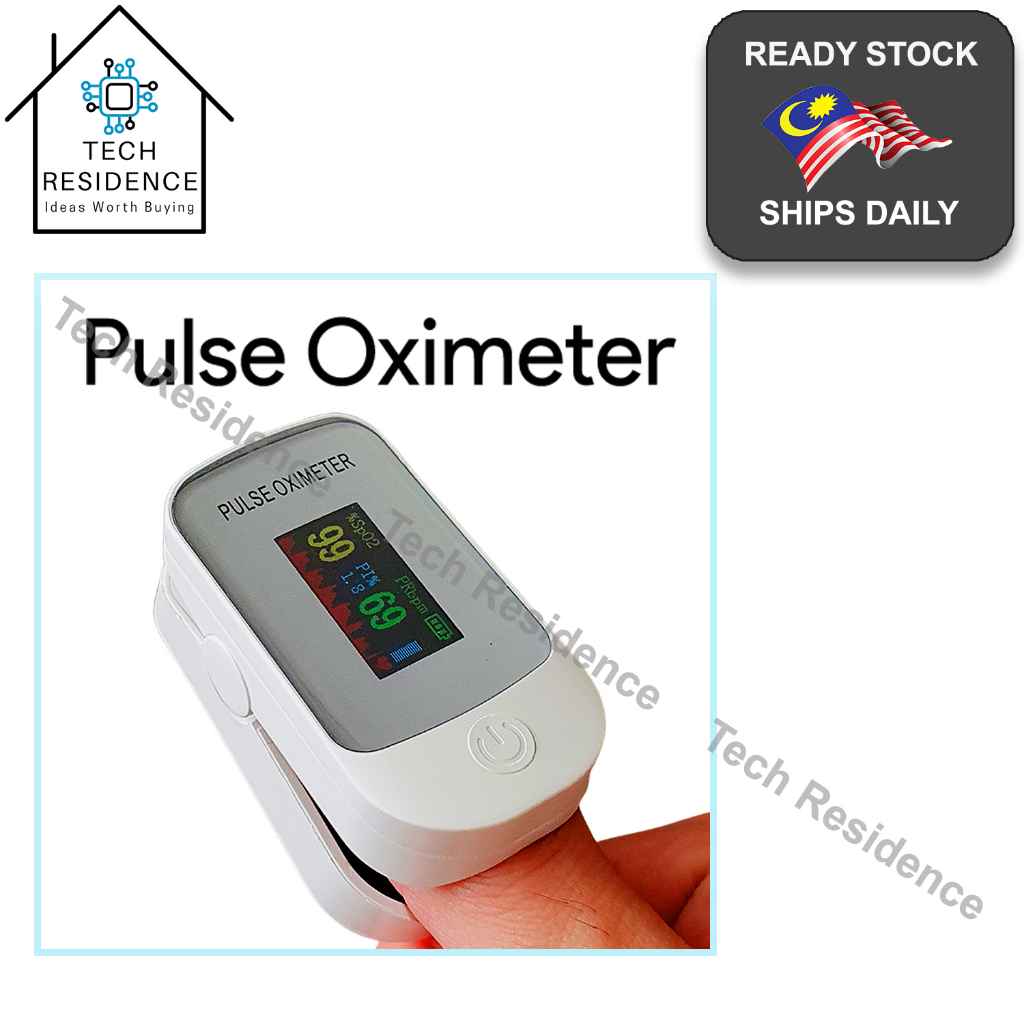 TechResidence 🔥READYSTOCK🔥 Medical Fingertip Pulse Oximeter Monitor ...