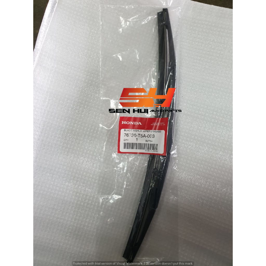 Honda JAZZ WIPER BLADE rear windscreen 76730-T5A-003 Genuine Parts ...