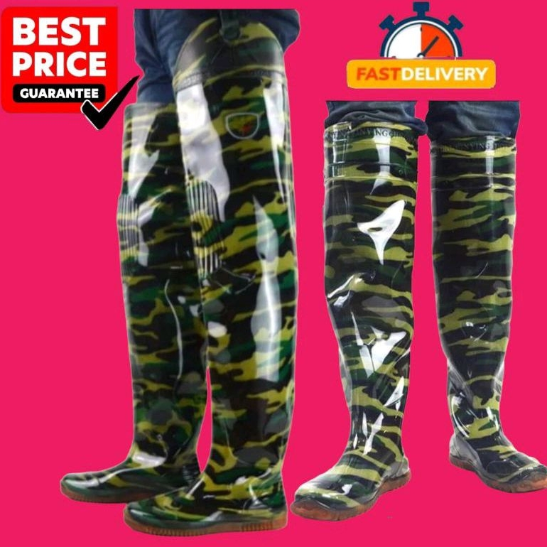 Kasut turun bendang sawah berkualiti/Kasut boots bendang/High quality ...
