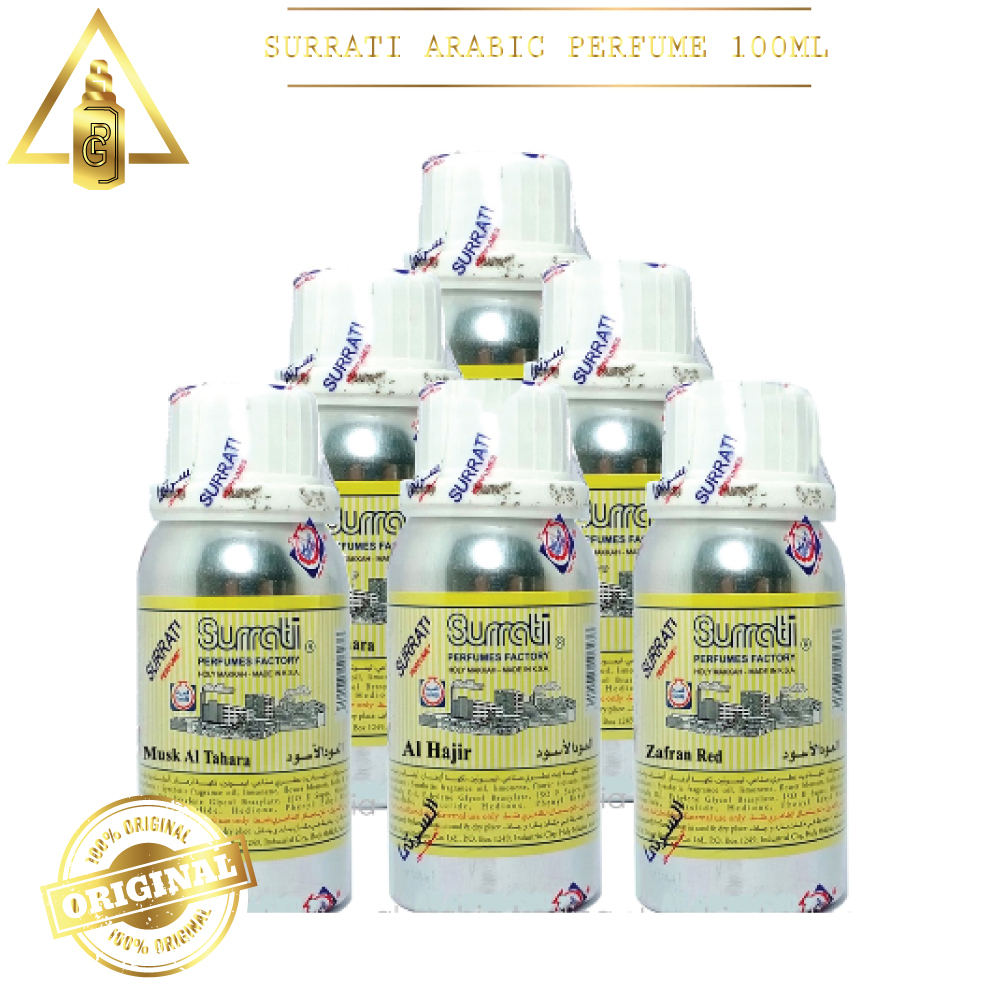 SURRATI 100% ORIGINAL100ml PERFUME BY SAUDI ARABIA/MUSKY ROSE=RAUDAH ...