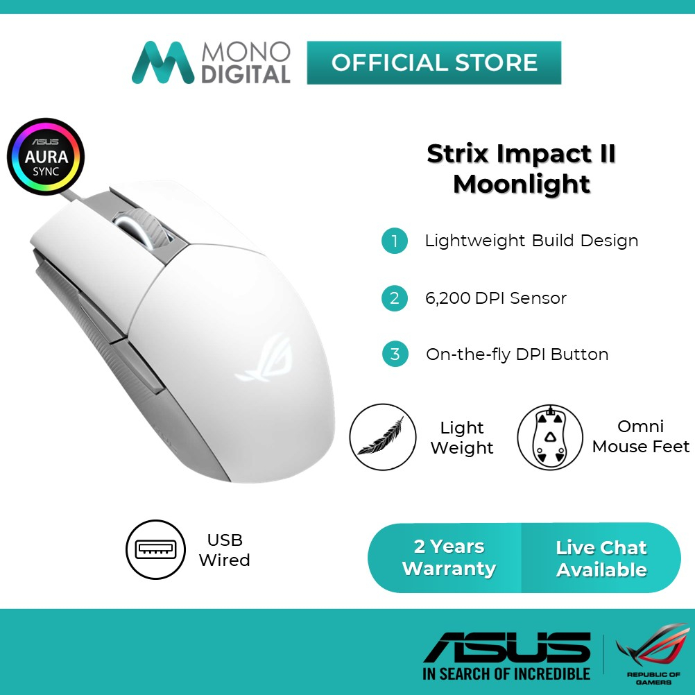 Asus ROG Moonlight White Edition Gaming Combo Set (Strix Scope NX TKL ...