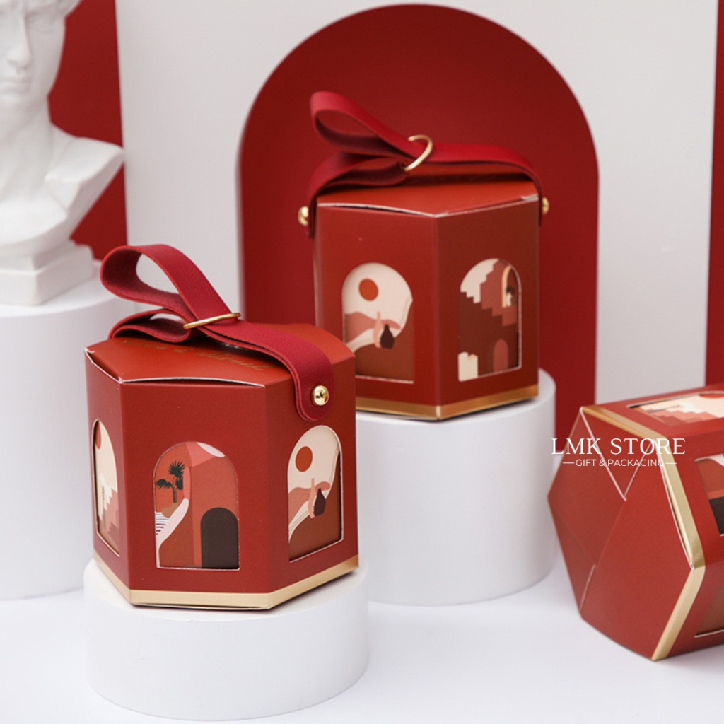 LMK Four Seasons Wedding Doorgift Box Kotak Goodies Box Candy Gift Box ...