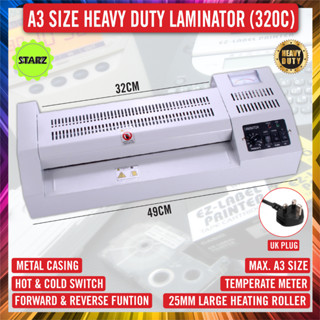 Heavy Duty A3 Size Laminator Machine / A3 Mesin Laminate / Metal Casing ...