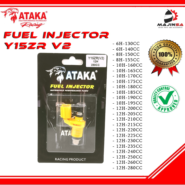 ATAKA RACING FUEL INJECTOR YAMAHA Y15 Y15ZR V2 | Shopee Malaysia