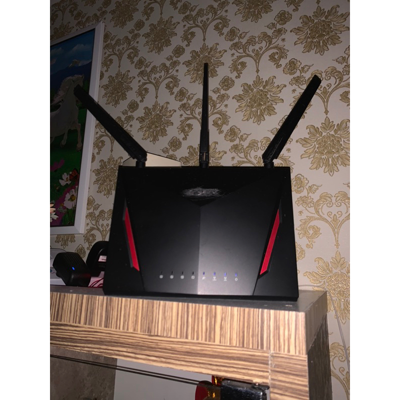 ASUS RT-AC86U WiFi Dual-band Gigabit Wireless Router | Shopee Malaysia