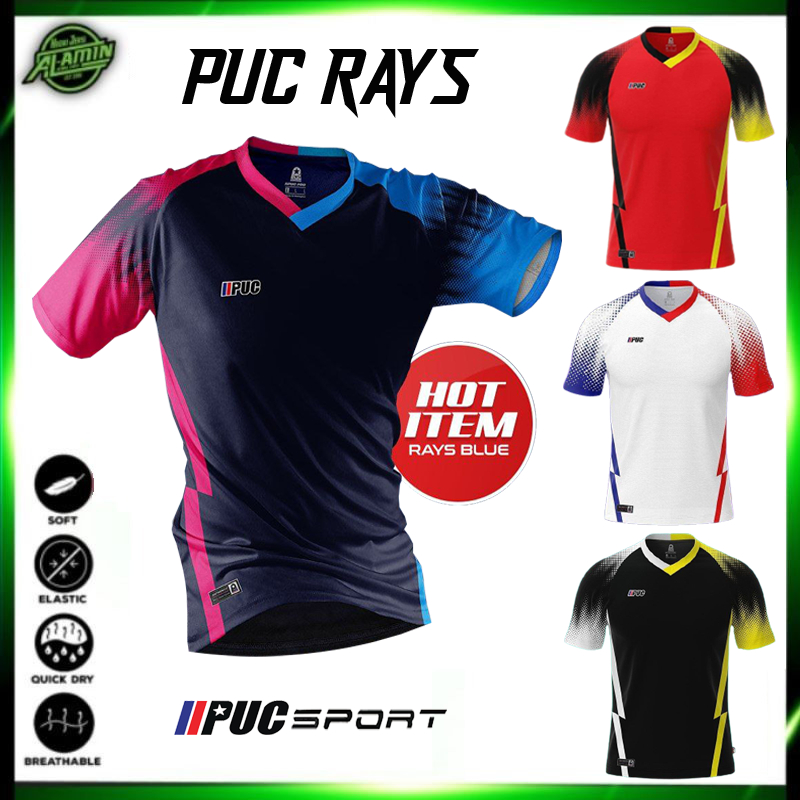 PUC RAYS | Blue, Red, White and Black |. Boleh Tambah Cop Nama, Nombor ...