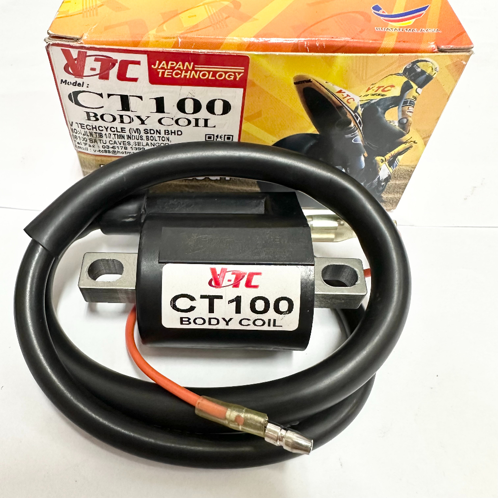MODENAS CT100 PLUG COIL IGNITION COIL BODY COIL VTC | Shopee Malaysia