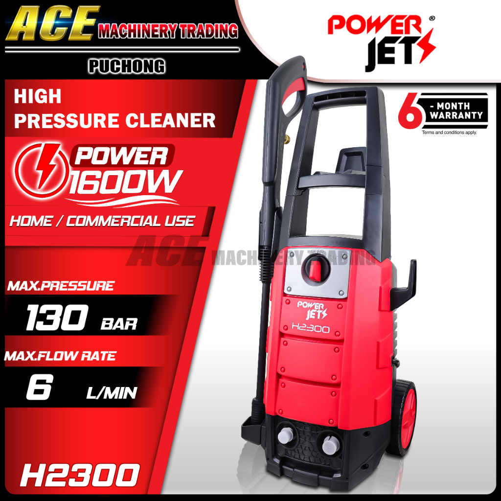 [ 100% Original ]Power Jet (H2300) High Pressure Water Jet Cleaner 130 ...