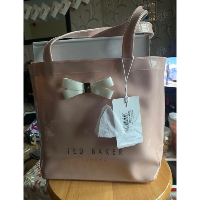 Ted Baker Light Pink Totebag | Shopee Malaysia