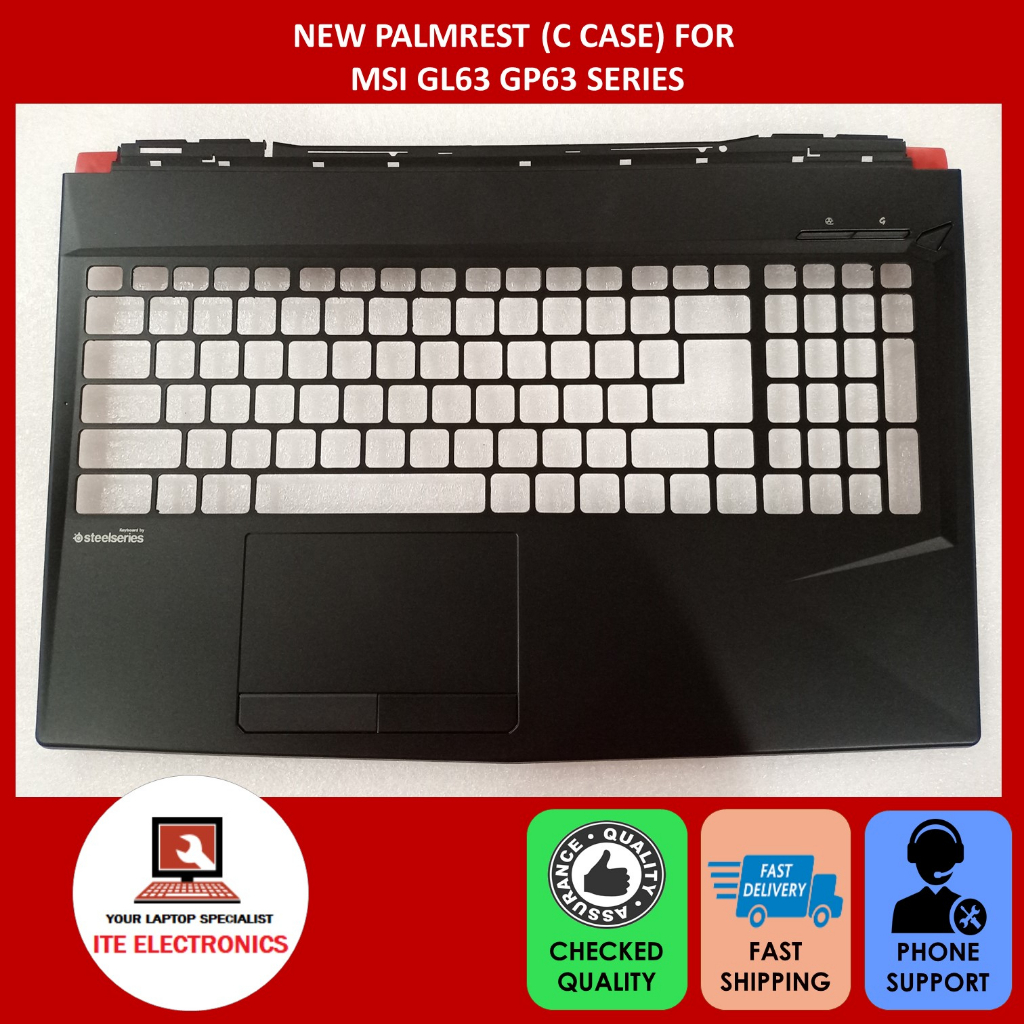 MSI GL63 8RD 8RC 8RE GP63 SERIES LCD TOP COVER FRONT CASING A/ BEZEL ...
