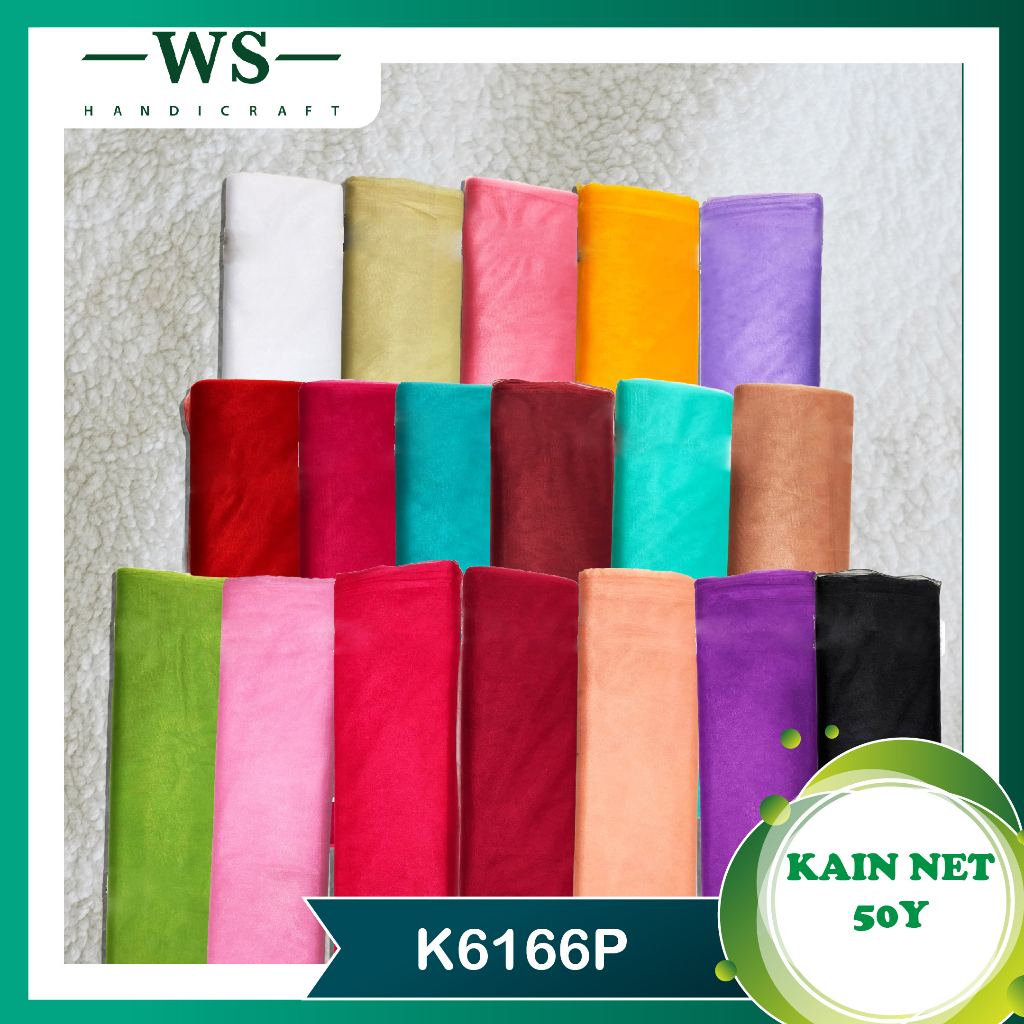 Kain Net x 50Y / Kain Net Hamper / K6166P | Shopee Malaysia