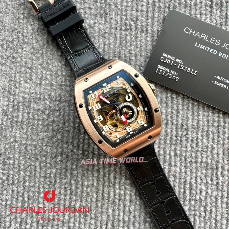 [Original] Charles Jourdan CJ01-1538LE Limited Edition Automatic Men ...