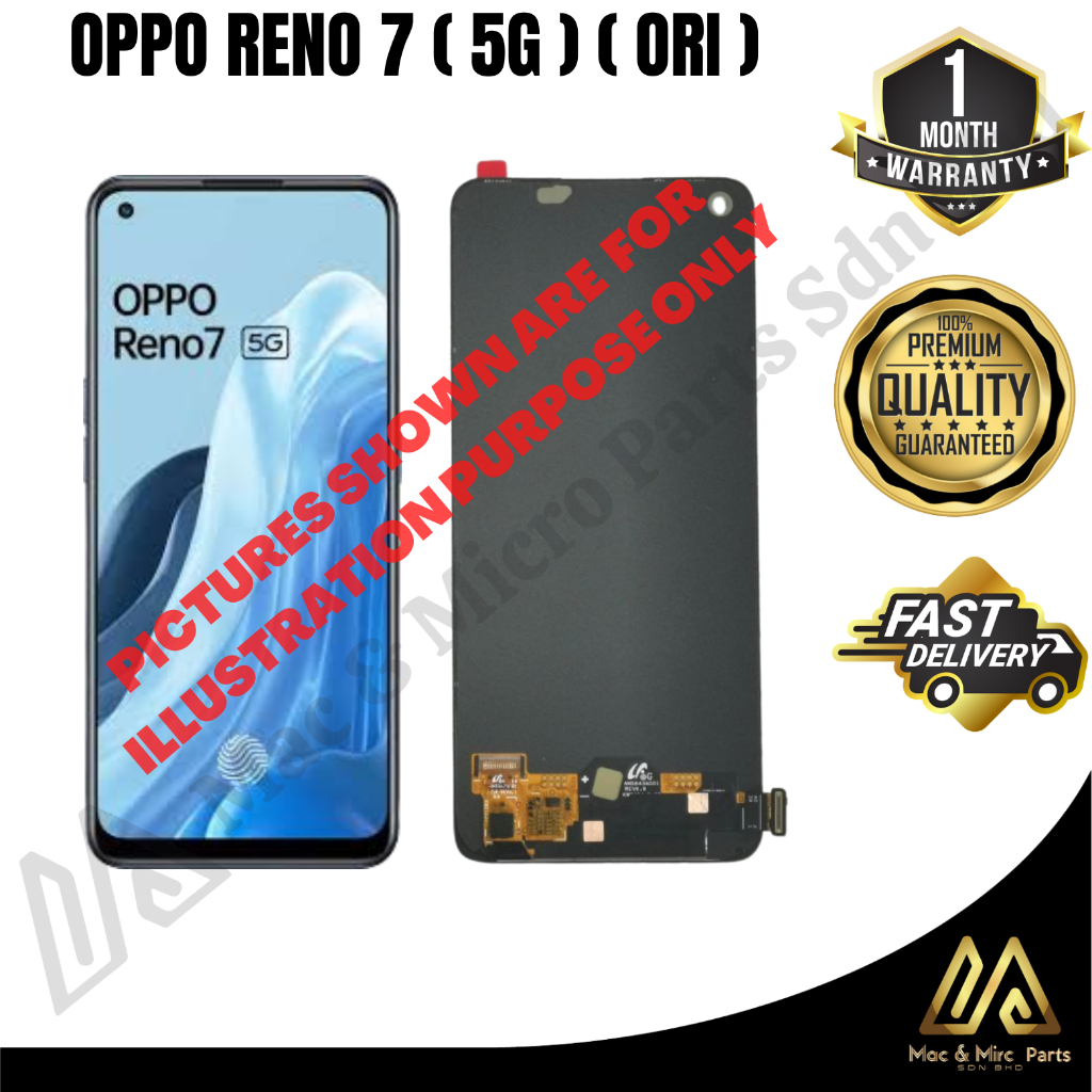 OPPO RENO 7 ( 5G ) REALME 9 Pro+ Fullset LCD ORIGINAL Quality Touch Screen Digitizer Replacement ...